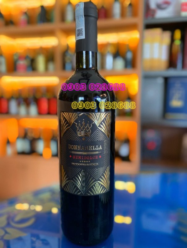 Rượu vang DonnaBella SemiDolce - Vương Quốc Rượu