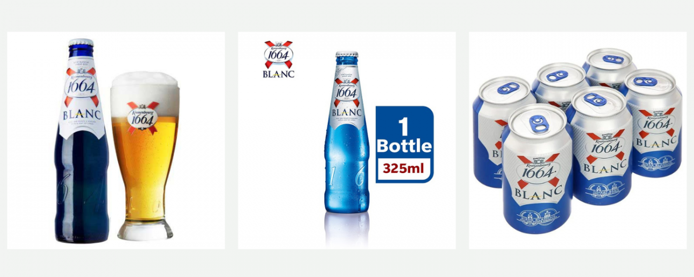 Bia 1664 Blanc [Giá tốt - Giao hỏa tốc]