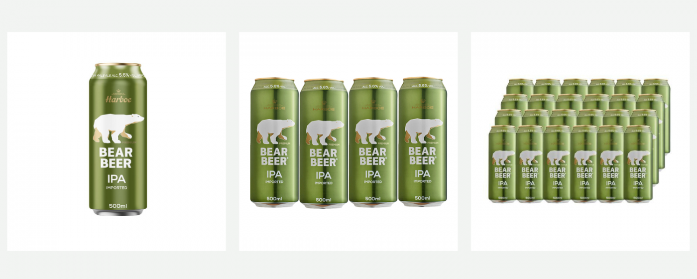 Bia gấu Bear Beer IPA 5,6% Đức | So sánh dòng bia