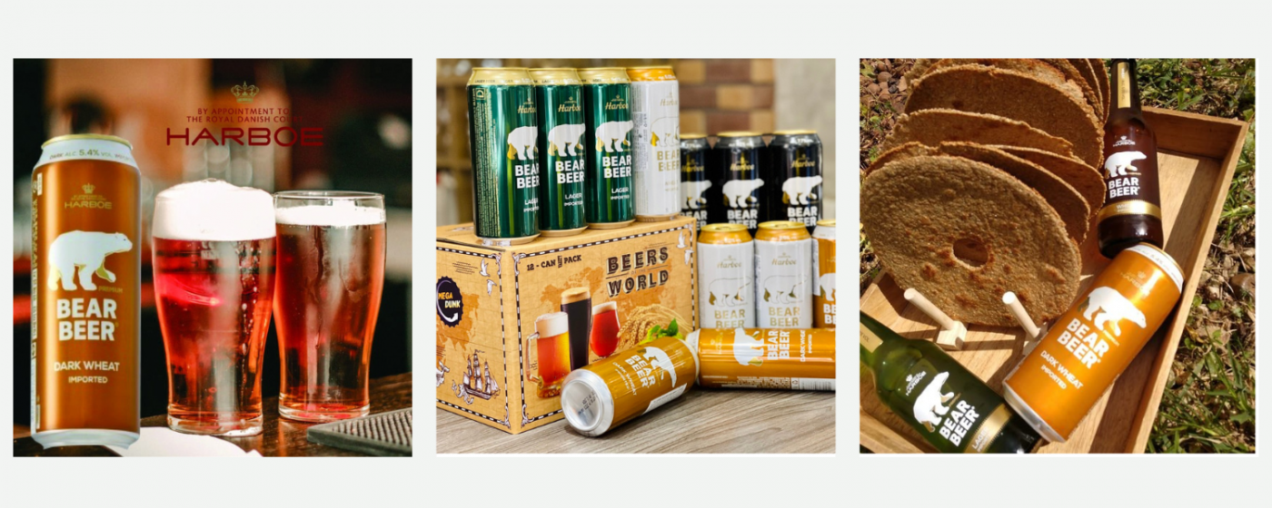Bia gấu Bear Beer Dark Wheat 5,4% Đức | So sánh dòng bia