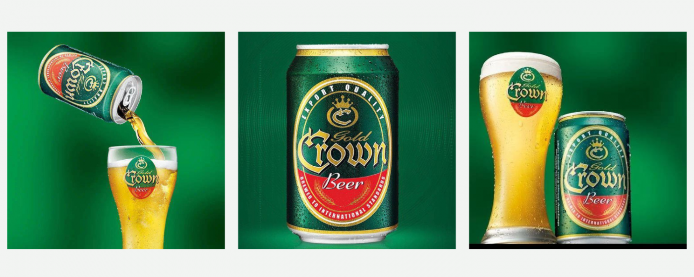 Bia Gold Crown Lager 4.5% - Thùng 24 lon [Giao hỏa tốc]